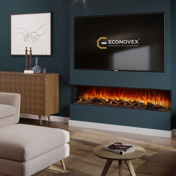 Slimline Electric Fires with Ultra-Realistic Flames | Fire & Frost ...