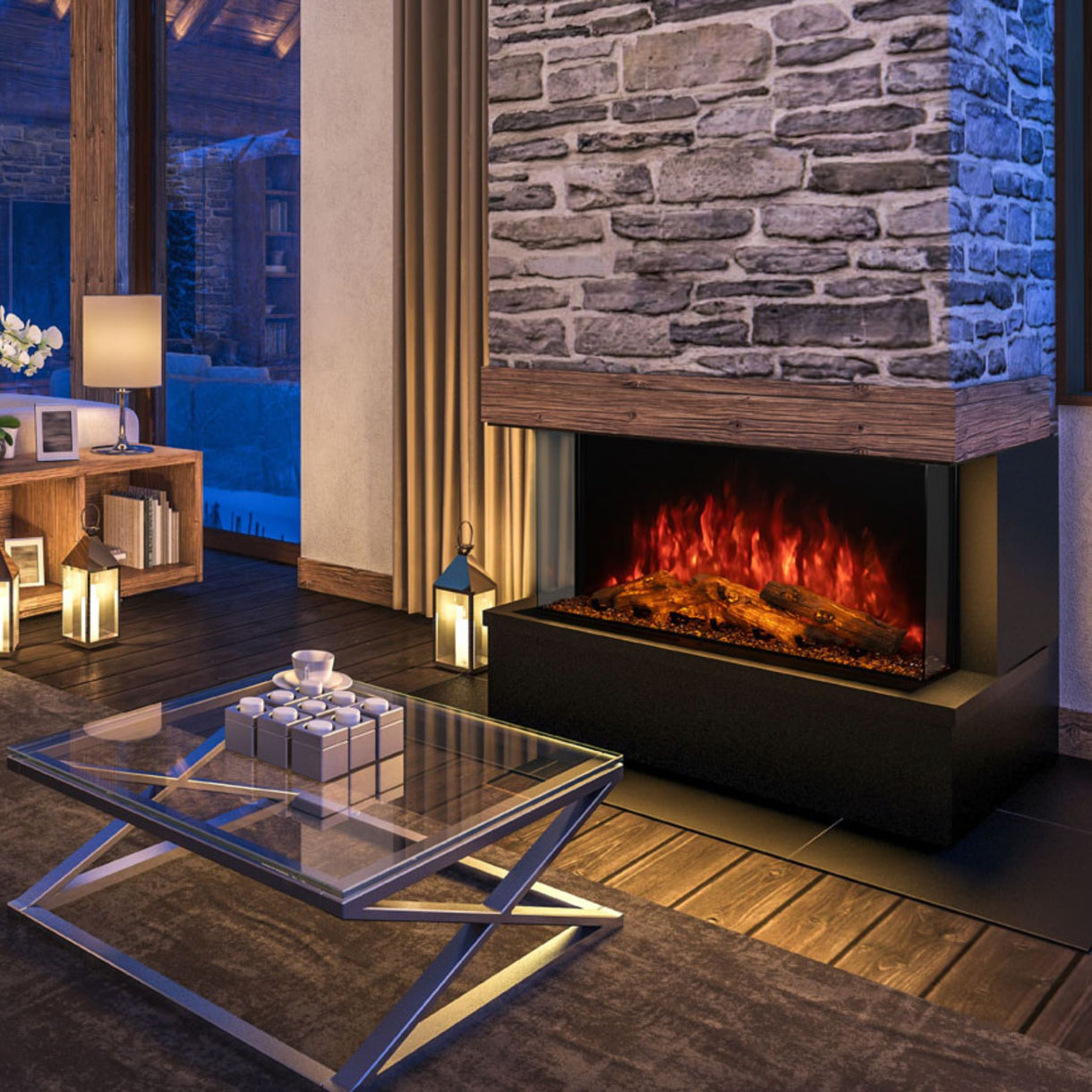 Econovex E914 36 Inch Panoramic Electric Fire – Fire and Frost